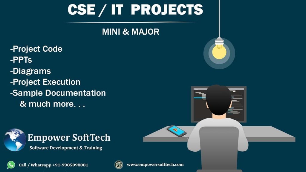 Mini And Major Projects For CSE IT Students Empower SoftTech